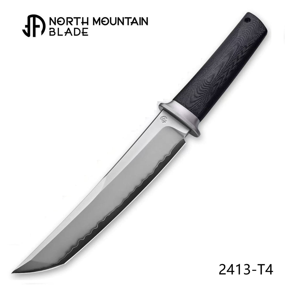 The Chop 4TH 2413-T4 Hand-polished Japanese Tanto Knife – North Mountain