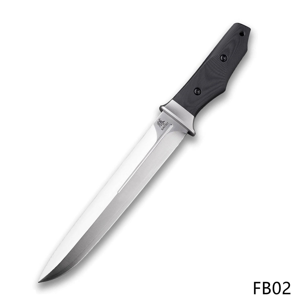 Nemoto Design FB02, SLD-MAGIC Steel short sword, Kydex Sheath, Sakura ...